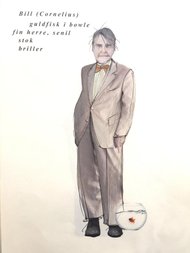 Kostymskisser till Evigt ung | Malmö Stadsteater